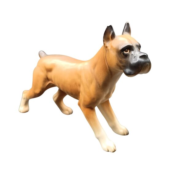 Enesco | Accents | Vintage Enesco Boxer Dog Figurine E4239 Handpainted ...